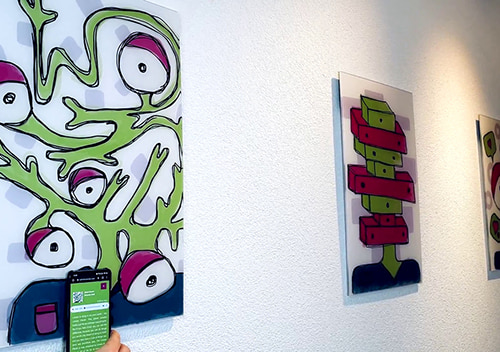 noizybutpurple - interactive alien portraits